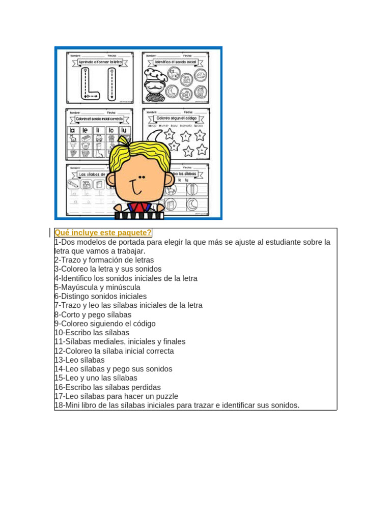 Letra LLLLLL | PDF