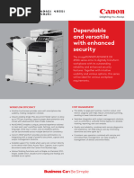 Product Brochure Ir 2224 | PDF | Printer (Computing) | Paper