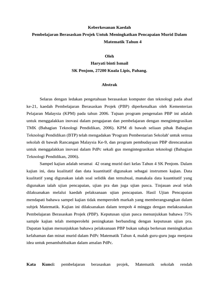 Abstrak Haryati (1) 2 | PDF