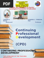 When To Earn CPD Units For Teachers | PDF | Professional Development | Vocational Education