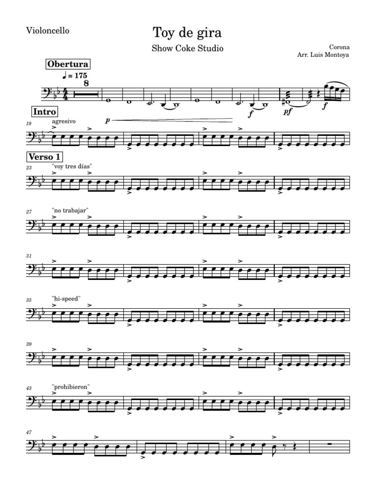 TDG Violoncello | PDF