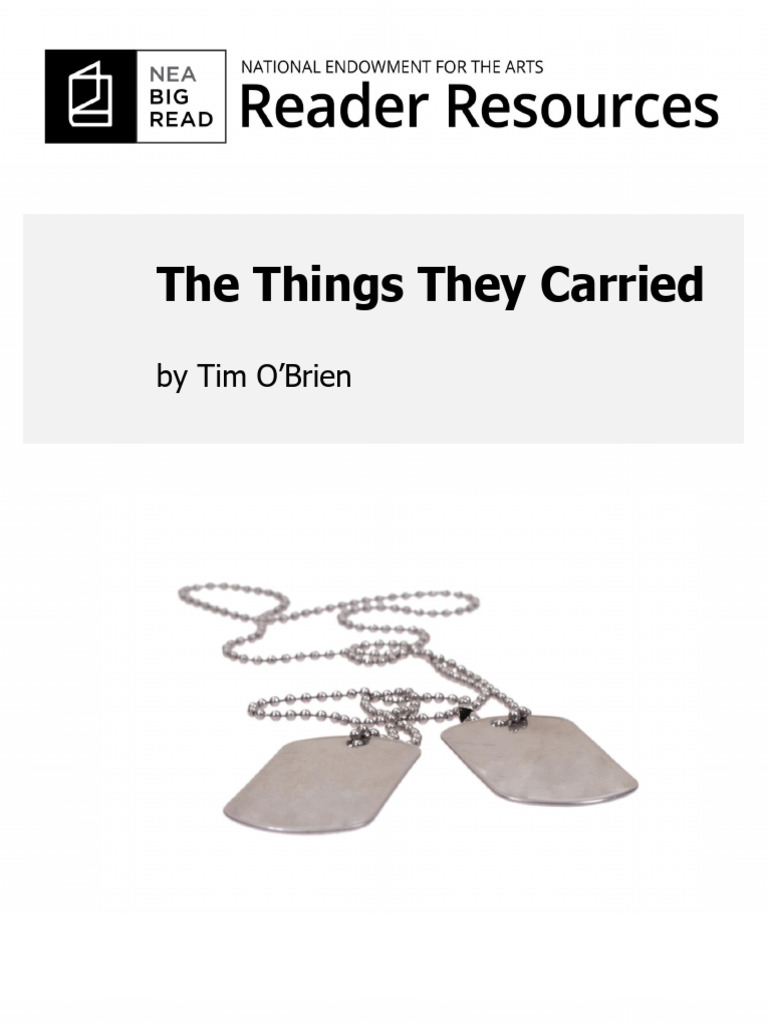 Readers Guide ThingsTheyCarried | PDF | Vietnam War | South Vietnam