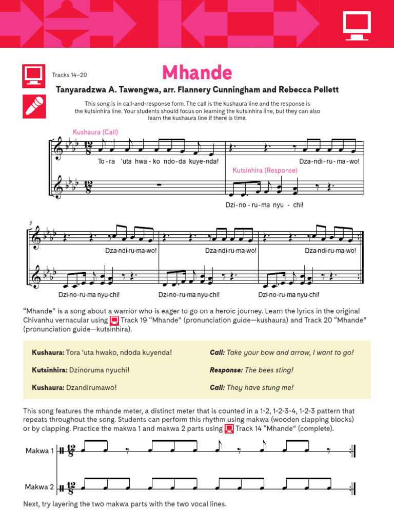LU Orchestra Moves Mhande Sheet Music | PDF