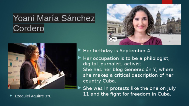 Yoani María Sánchez Cordero | PDF | General Fiction