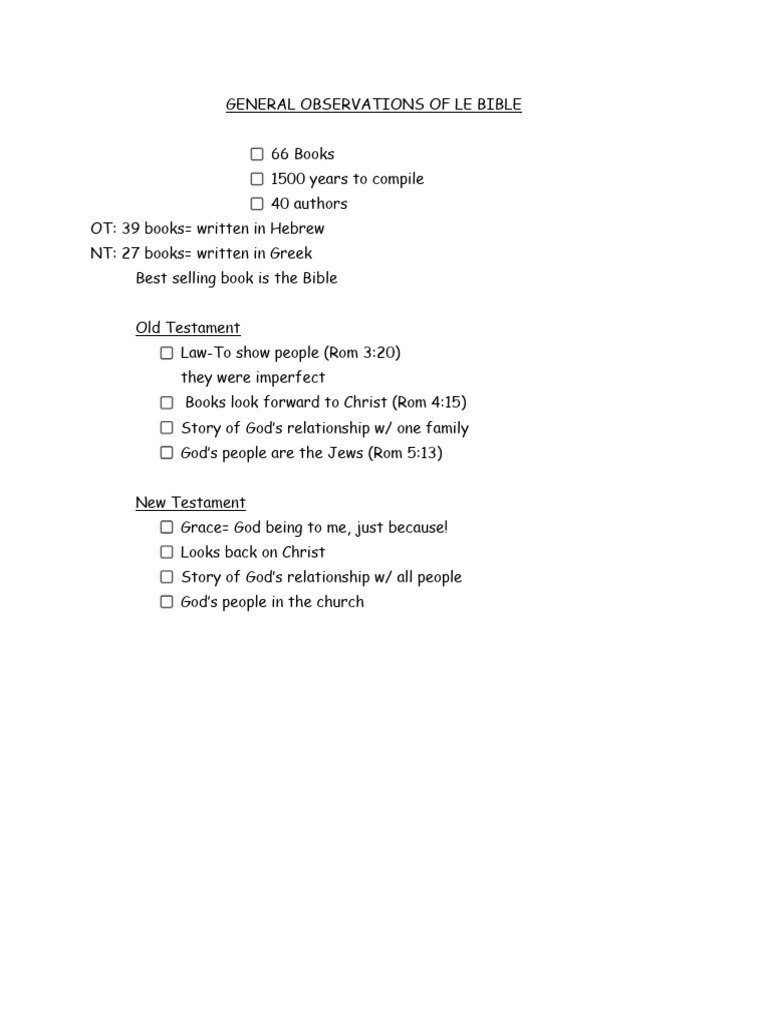 Bible Study Essentials | PDF | Torah Books | Old Testament Books