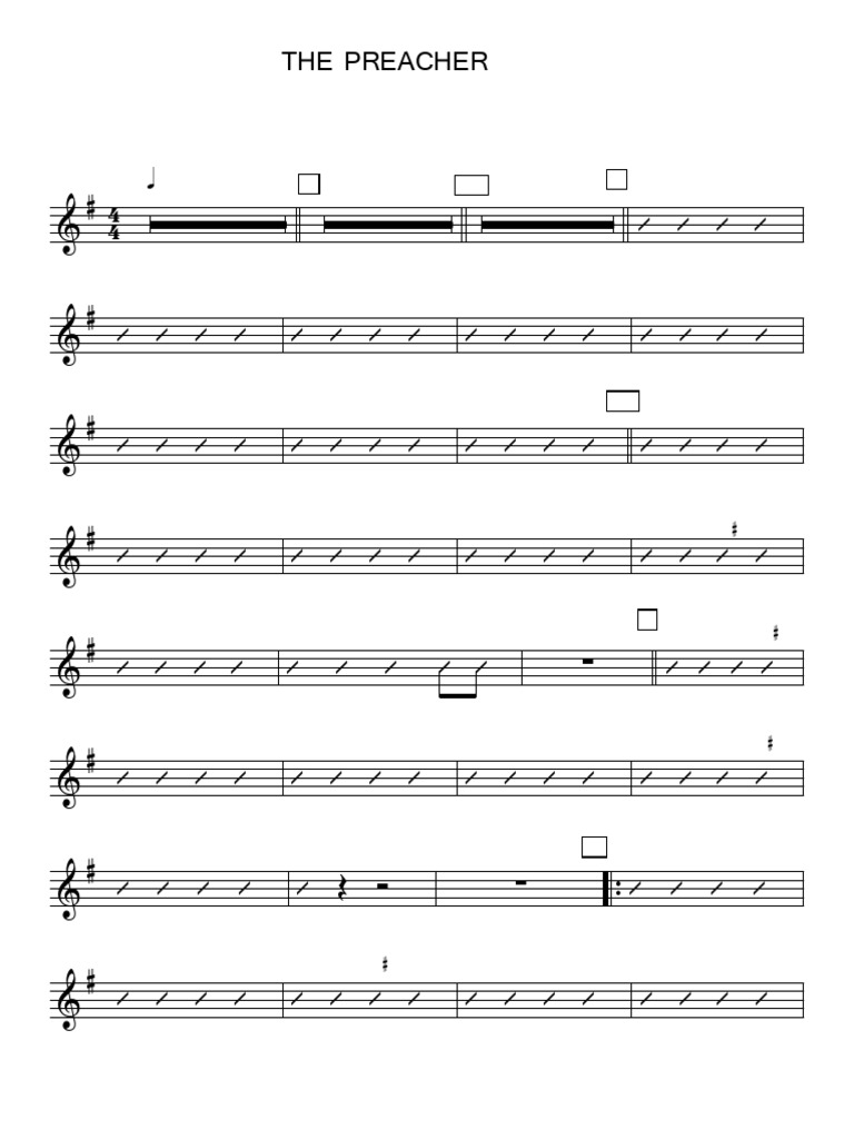 Preacher 3.c-Piano - Guitar | PDF
