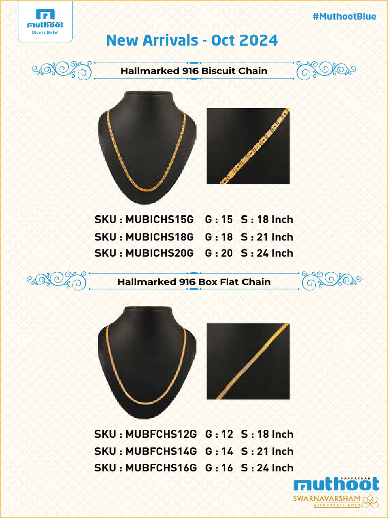 SWJ - New Design (Oct 2024) | PDF | Softlines (Retail) | Jewellery