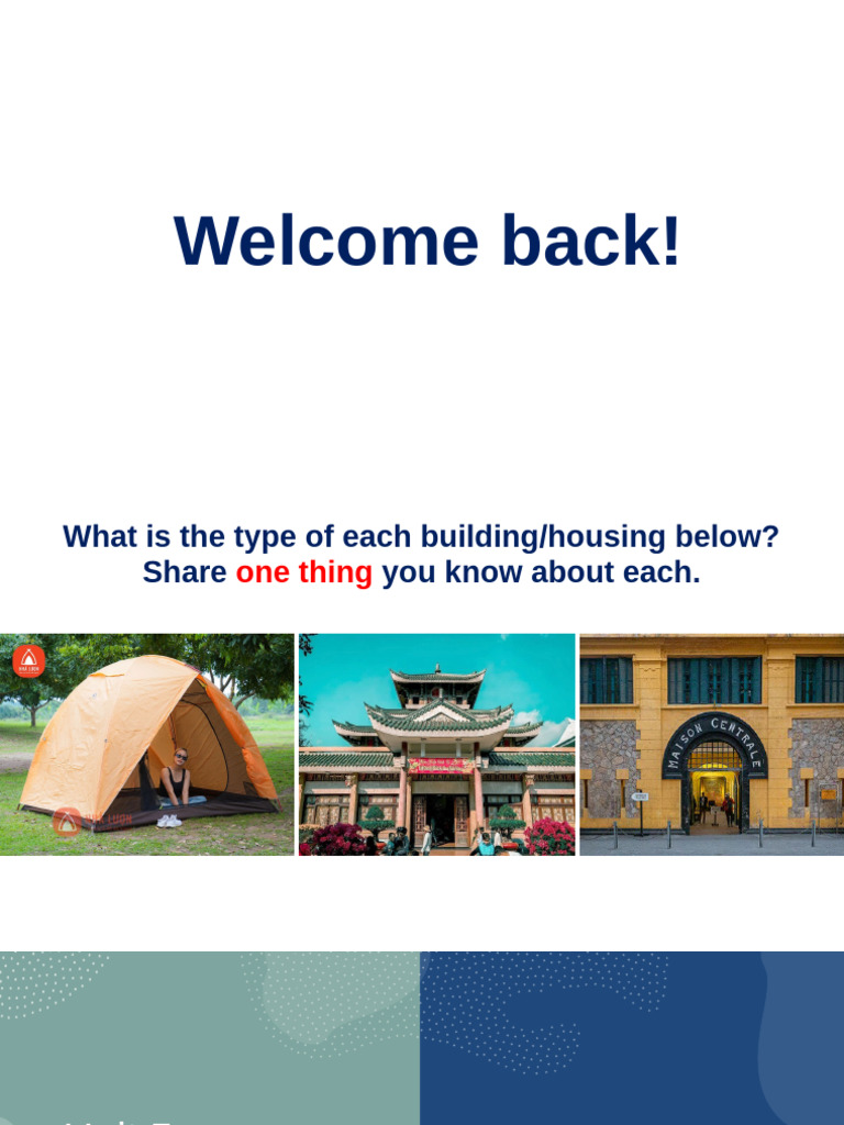 28092024Lesson2Unit 5 - Building and Cities | PDF