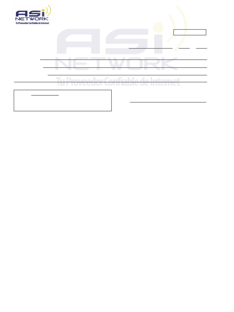 Recibo de Internet Residencial | PDF