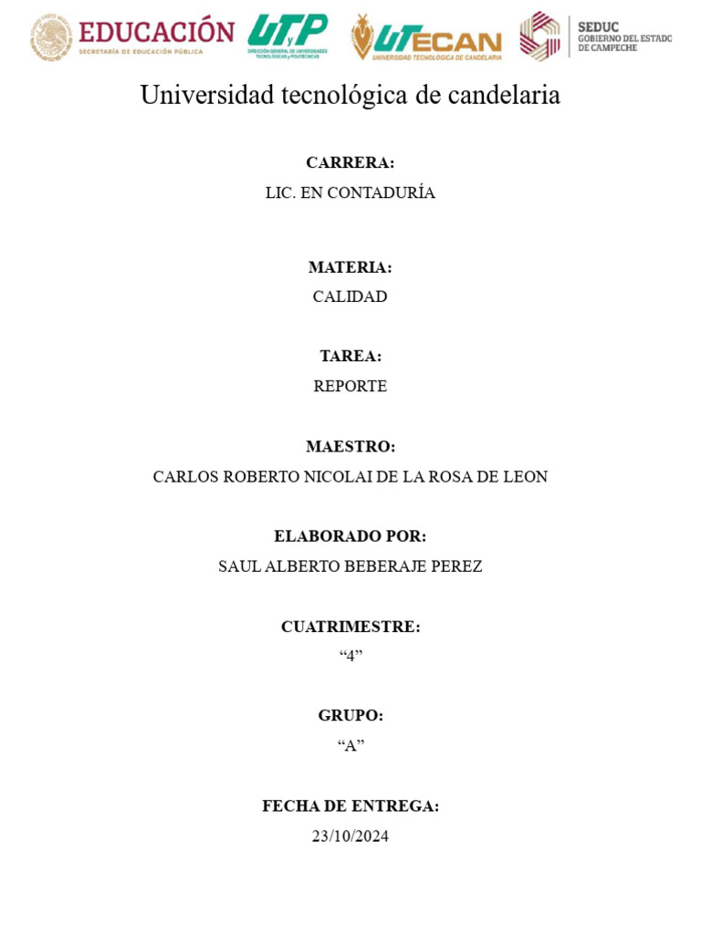 Implementación de ISO 9001:2015 en Calidad | PDF | Gestión de la ...