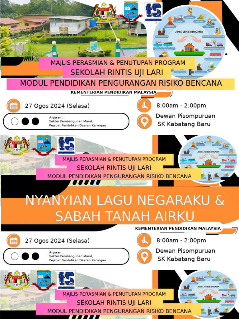 Program Sekolah Rintis Bencan Alam SK Kabatang Baru | PDF
