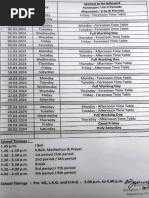 Bell Timings 2025 - 2026 | PDF