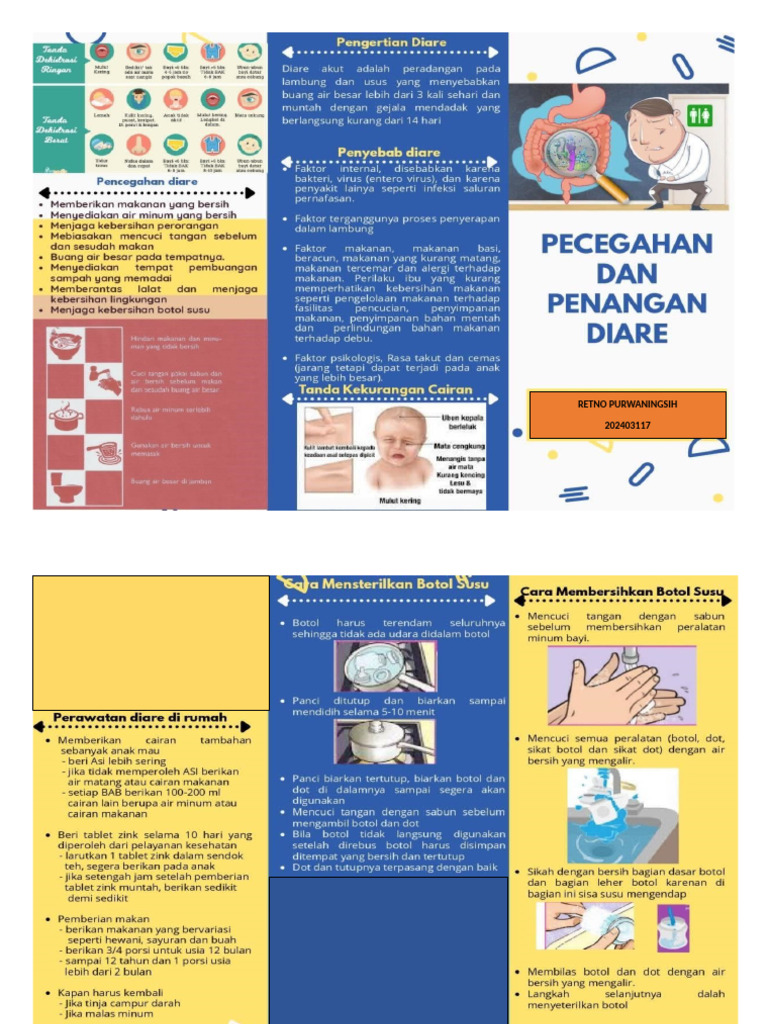 Leaflet Diare | PDF
