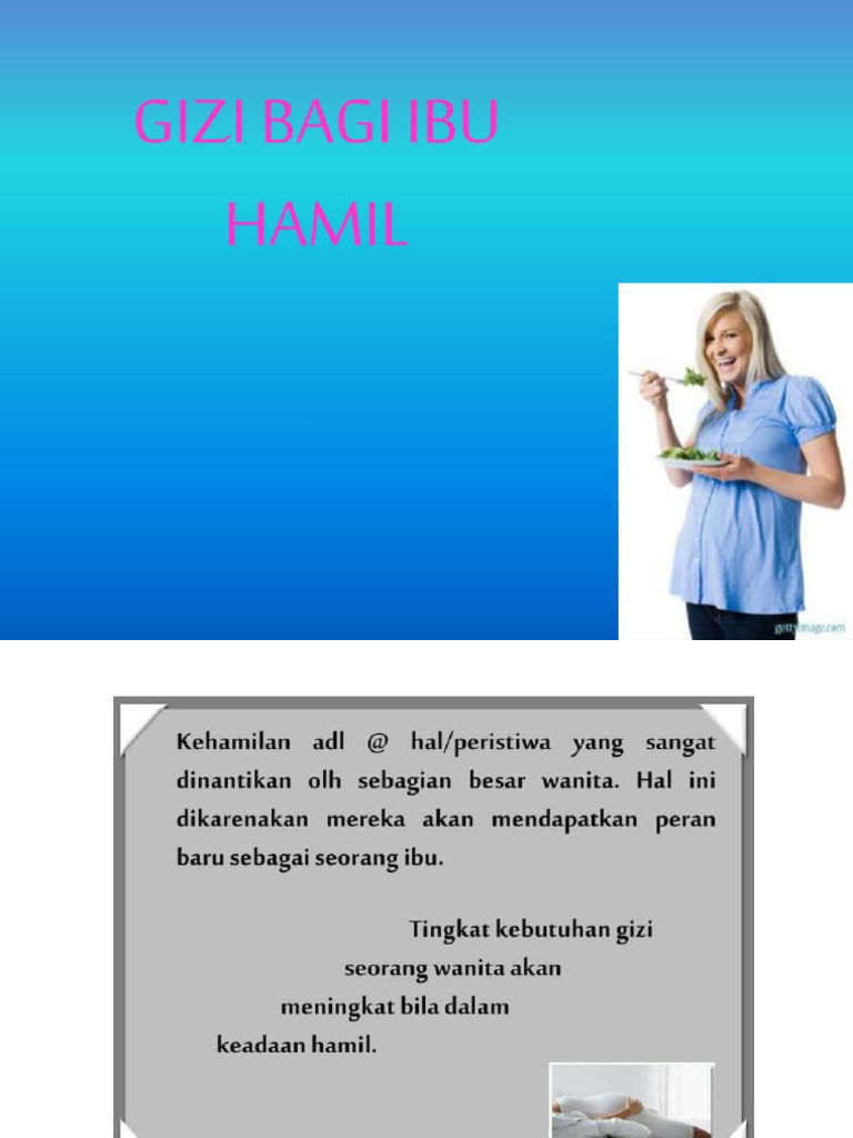 Gizi Bumil | PDF