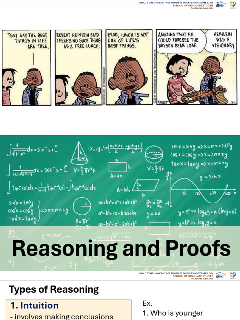 Understanding Reasoning and Proofs | PDF | Mathematical Proof | Theorem
