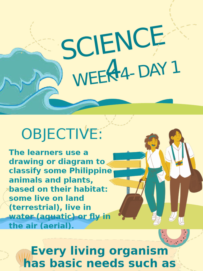 q2 Science 4 Week 4 Day 1 | PDF | Habitat | Plants