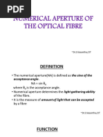 Acceptance Angle and Numerical Aperture | PDF