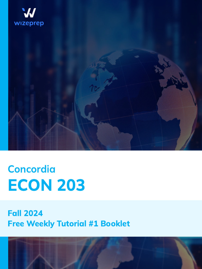 ECON 203 Midterm Prep Chap 0-4-5 | PDF | Measures Of National Income ... ECON 203 Midterm Prep Chap 0-4-5 | PDF | Measures Of National Income ...