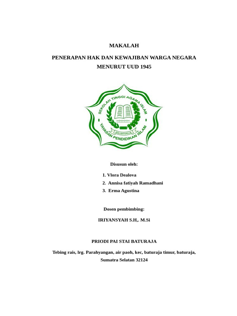 Makalah Pancasila | PDF | Politik