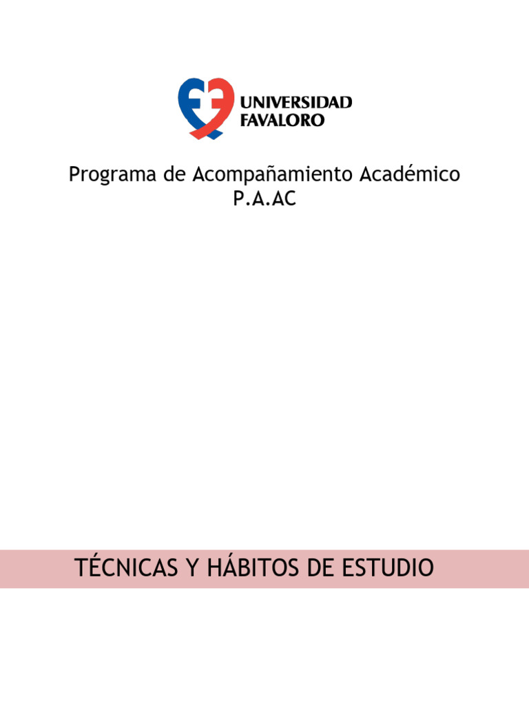 Cuadernillo Técnicas de Estudio Final para Imprimir | PDF | Plan de estudios | Enseñando