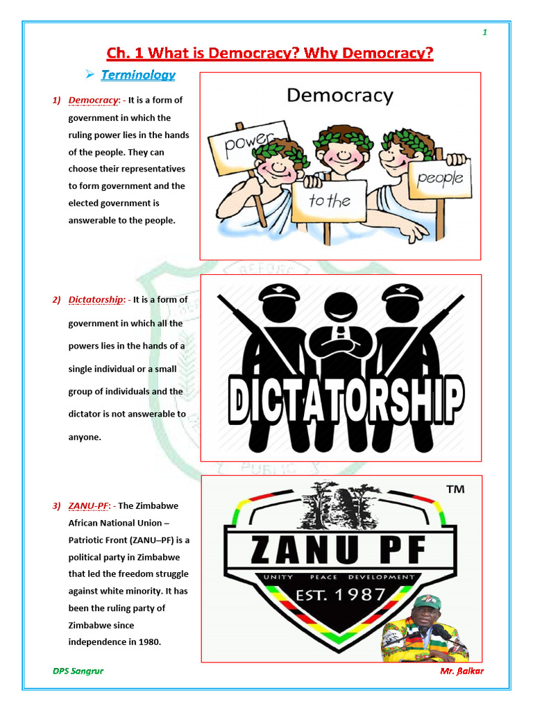 Understanding Democracy and Its Types | PDF | Democracy | Political ...
