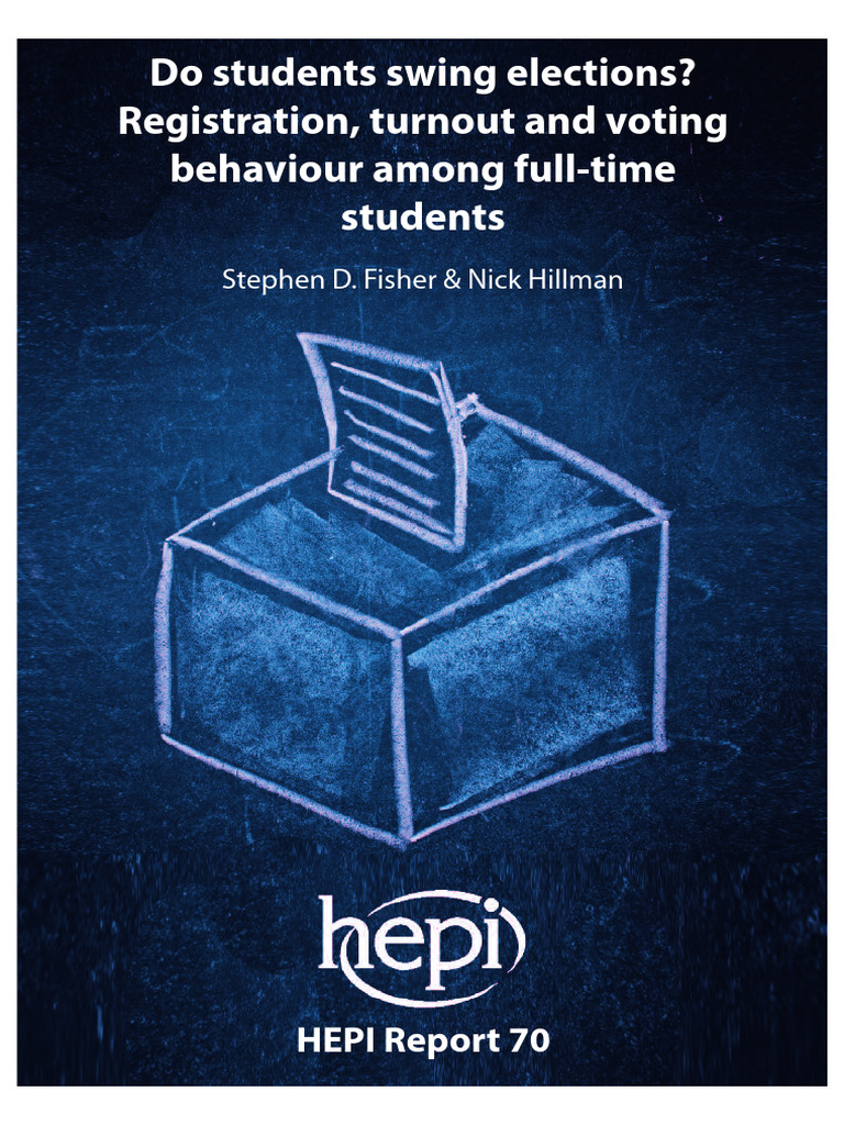 Do Students Swing Elections | PDF | Elections | Voter Turnout