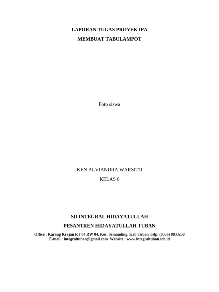 Panduan Membuat Tabulampot | PDF | Sains & Matematika