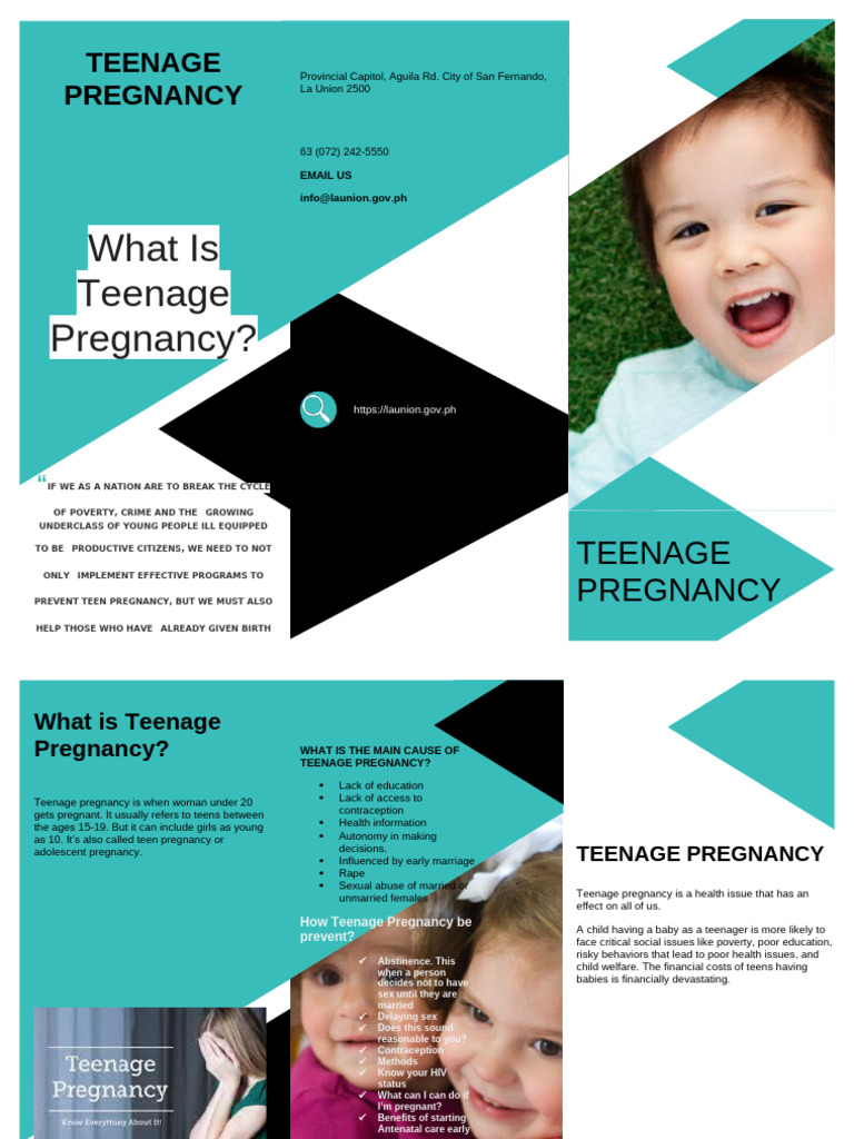 Understanding Teenage Pregnancy Risks | PDF | Teenage Pregnancy ...