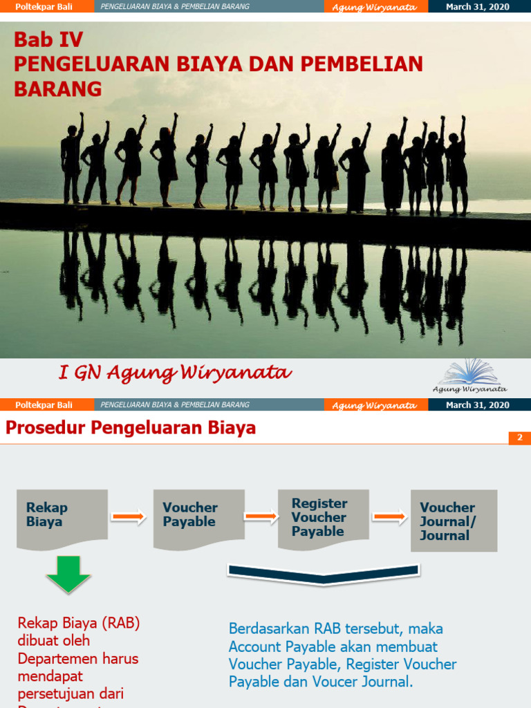 Bab 4 Pengeluaran Biaya Dan Pembelian Barang | PDF