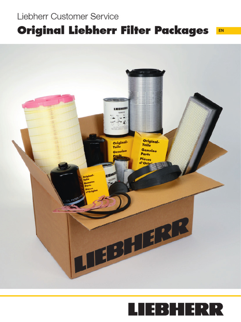 Liebherr Filter Packages Flyer en | PDF | Technology & Engineering
