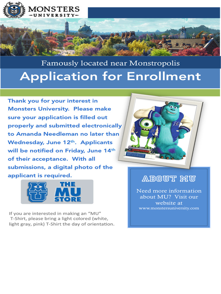 MU-Application - PNG 764×1,024 Pixels | PDF