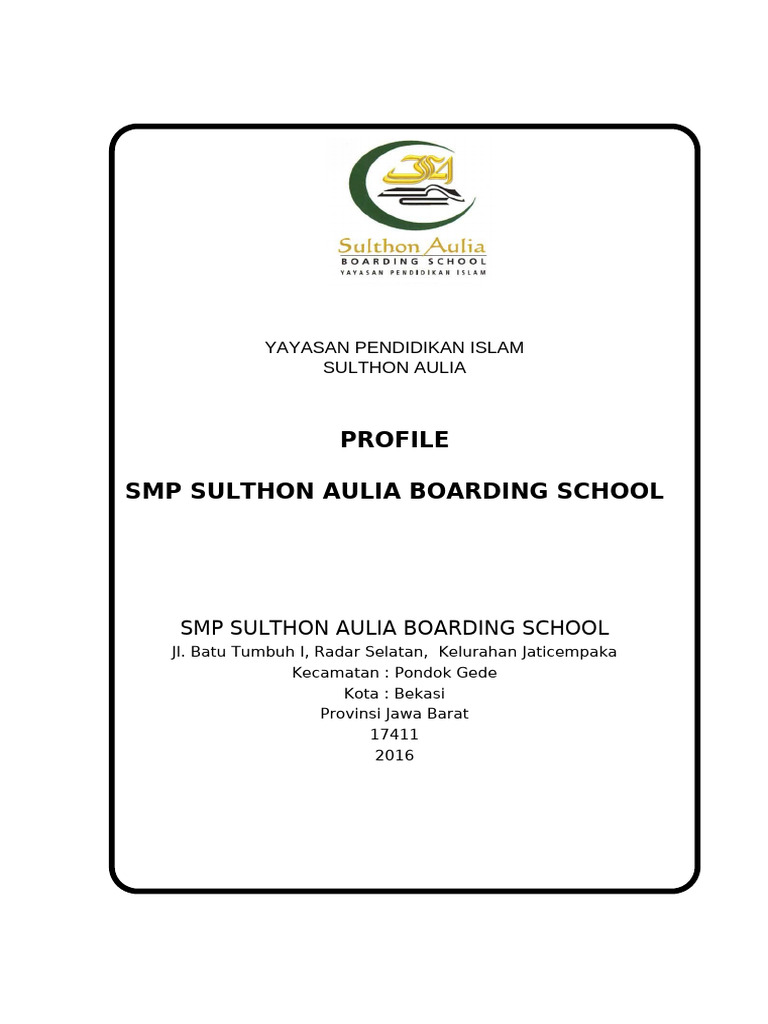 PROFILE SMP SABS | PDF
