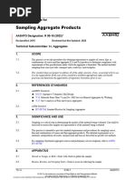 AASHTO T2: Aggregate Sampling Methods | PDF | Deep Foundation | Road ...