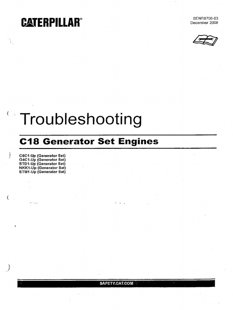 CATERPILLAR C18 - Troubleshooting | PDF