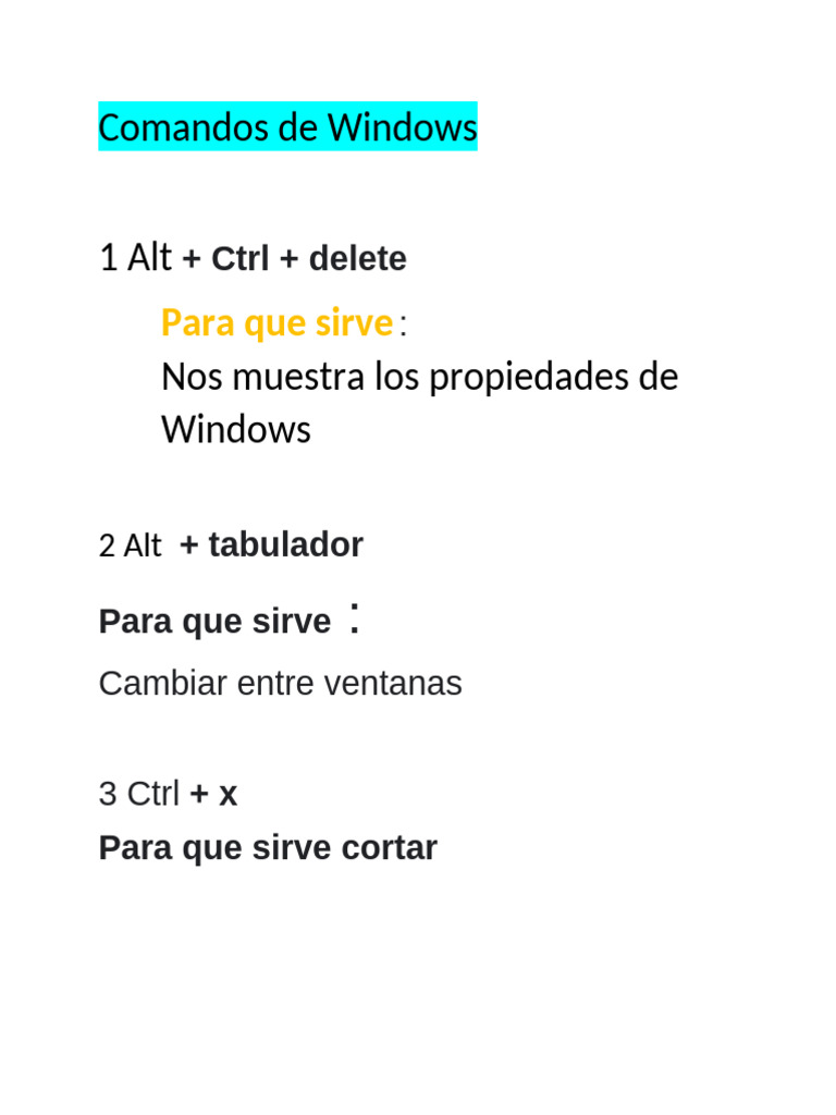 1088870323-Comandos de Windows | PDF