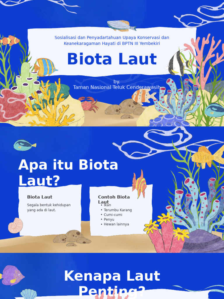 Biota Laut SD | PDF