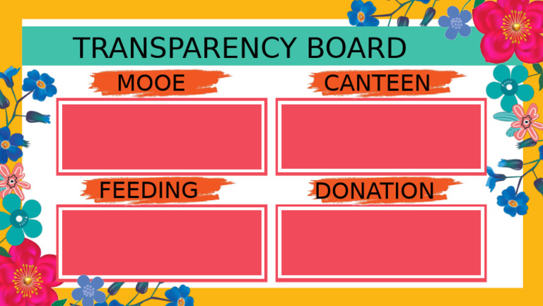 Transparency Board 2024 | PDF