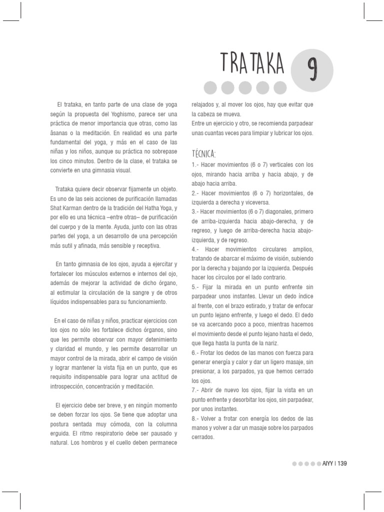 Trataka | PDF | Yoga | Percepción visual