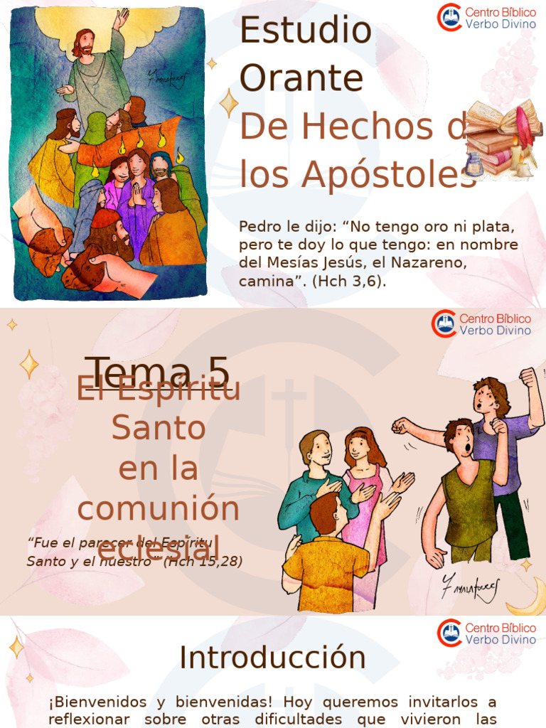 Discernimiento y Comunión Eclesial | PDF | Pablo el apóstol | Bernabé