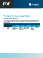 River Work Safety Plan Guidelines | PDF | Underwater Diving | Risk
