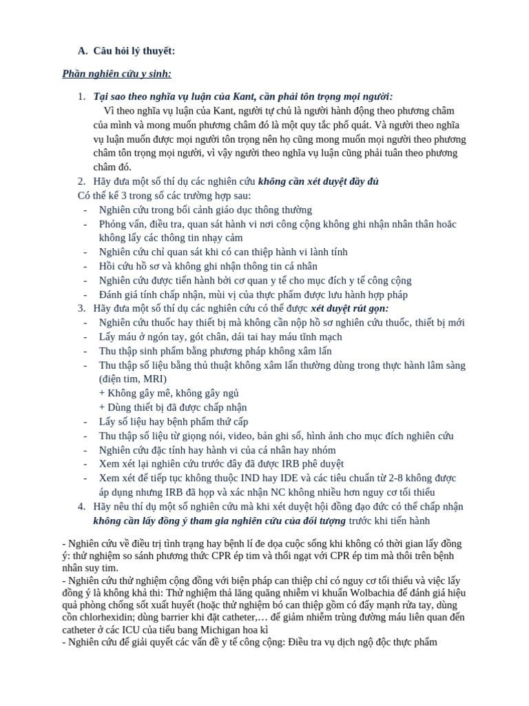 Ôn Thi y Đức - SĐH | PDF