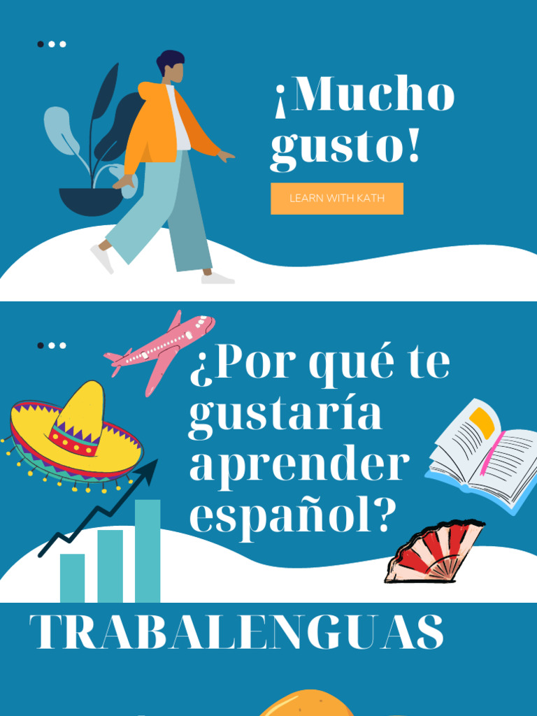 ¡Mucho Gusto! (Prueba de Nivel) | PDF | Conversation | Human Communication