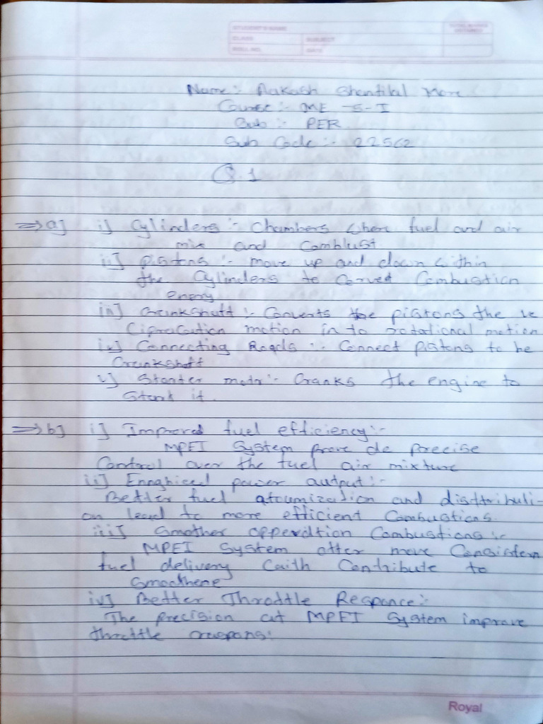 PPR Class Test - II | PDF