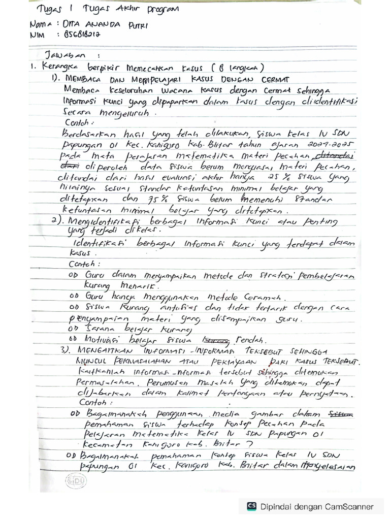 Tugas 1 Tap Dita Ananda Putri | PDF