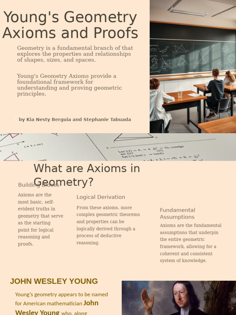 Youngs Geometry Axioms and Proofs Final | PDF | Axiom | Mathematical Proof