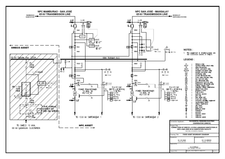 Annex C-1 Fixed Asset Boundary Drawing Labangan SS - V2 | PDF | Energy ...