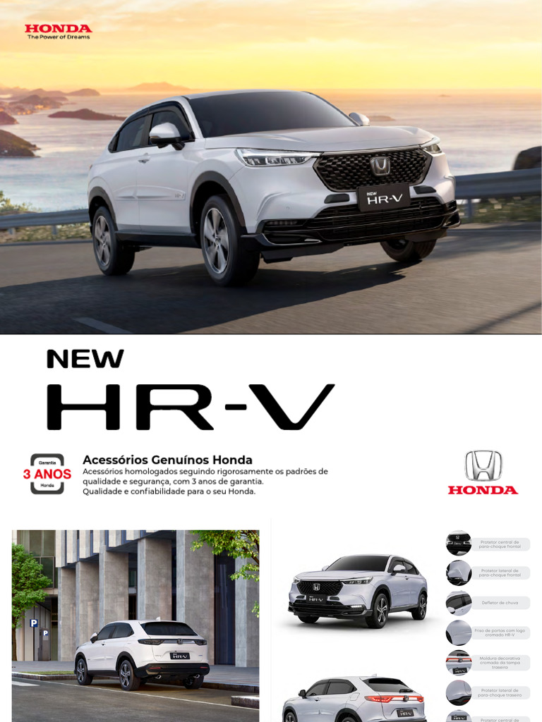 Acessórios Genuínos para New HR-V 2023 | PDF