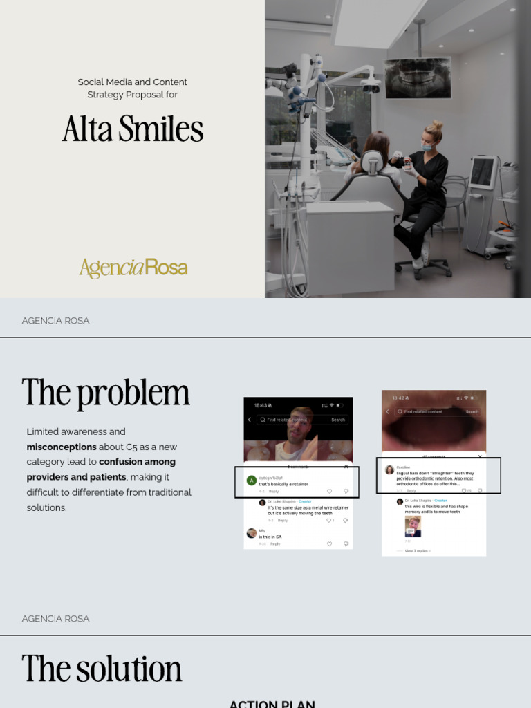 Proposal For Alta Smiles | PDF | Digital Marketing | Human Communication