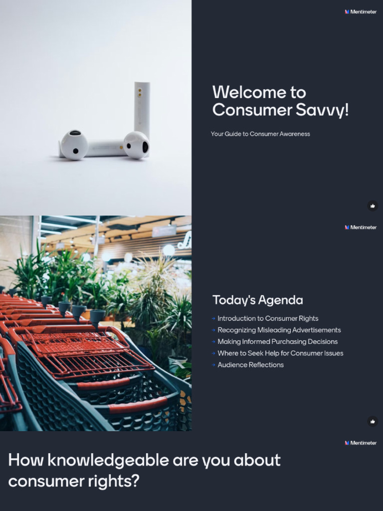 Consumer Savvy - Your Guide To Consumer Awareness | PDF