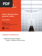 McCabe-Thiele Method for Binary Distillation | PDF | Distillation | Separation Processes